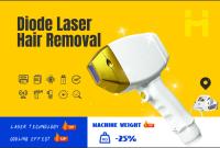 China 755 808 1064 Diode Laser Hair Removal Machine for Portable Beauty Laser Treatment for sale