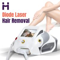 China Portable 808nm Diode Laser Machine for Hair Removal CE Approved Non-Pain Laser Beauty Equipment for sale