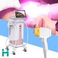 China NO Q-Switch Laser HUAMEI Spain 1200 Watt Big Spot Diode Hair Removal for East Europe for sale