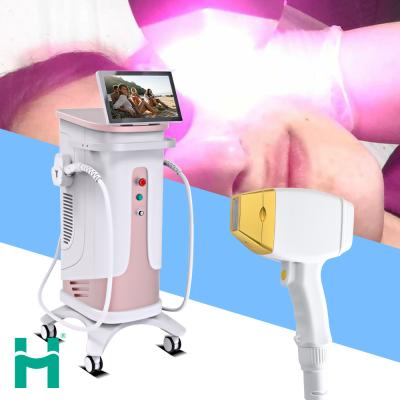 China NO Q-Switch Laser HUAMEI Spain 1200 Watt Big Spot Diode Hair Removal for East Europe for sale