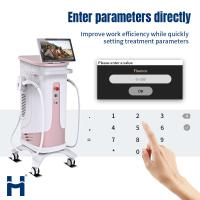 China 2024 Europe Switchable Permanent Painless Hair Removal 1200W 808Nm Diode Laser Machine for sale