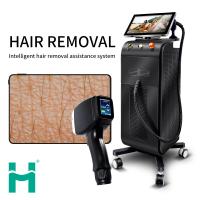 China 755nm Wavelength Tria Laser Hair Removal Machine with 1000W Power and Cooling System for sale