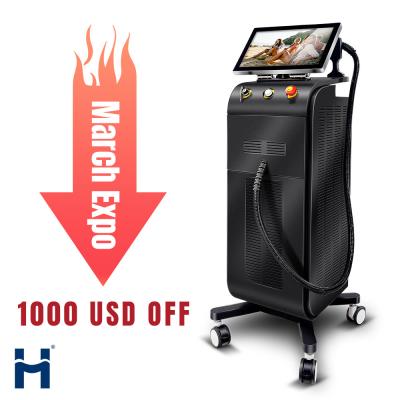 China FAC Technology Titanium Ice Laser Machine for 755 808 1064 Diode Laser Hair Removal for sale