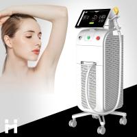 China Commercial 1800w Ice Titanium Diode Laser Hair Removal Machine with 3 Wavelengths for sale