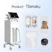 China Commercial 1800w Ice Titanium Diode Laser Hair Removal Machine with 3 Wavelengths for sale