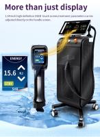 China 10mm*20mm/12mm*28mm/12mm*35mm Spot Size Vertical 808nm Diode Laser Hair Removal Device for sale