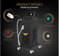 China Double Handle Titanium Laser Hair Removal Machine for Safe and Comfortable Treatment for sale