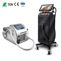 China 12mm*18mm Spot Size OEM Logo Ice Titanium Painless 3 Waves Diode Laser Hair Removal for sale