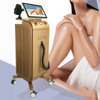 China 30% Off Ice Titanium 600-2000W Stationary Diode Laser Hair Removal Salon with Cooling for sale