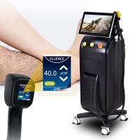 China 30% Off Huamei Vertical Titanium Platinum Ice 4 Wavelength 808nm Diode Laser Beauty Machine for sale