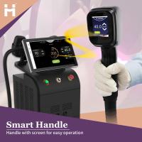 China Triple Wavelength Diode Laser Hair Removal Machine with Continual Shooting Time of 1-60s for sale