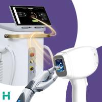 China 4 Wavelengths TUV Medical CE Ice Titanium 808nm Diode Laser Hair Removal for Commercial for sale