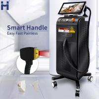 China Powerful Triple Wavelength Diode Laser Hair Removal Machine Fast Painless and Effective for sale