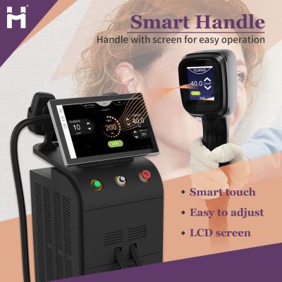 China USA Bar 2024 Ice Titanium 808nm Diode Laser Hair Removal Machine with 3 Wavelengths for sale