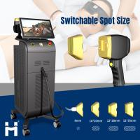 China Spot Size 12mm*35mm/10mm*20mm Optional for 2024 Switchable MDSAP Hair Removal Laser for sale