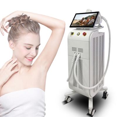 China Switchable Spot 4 Wavelength 1064nm Laser Hair Removal Machine for Commercial in 2024 for sale
