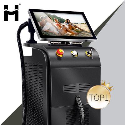 China 2023 Newest CE TUV 1600-2000W High Power 3 Waves Hair Removal Beauty Salon Equipment for sale