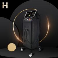 China Diode Laser Ice Platinum Speed 2 in 1 755 808nm Permanent Diode Hair Removal Laser Huamei for sale