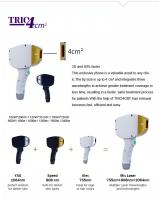 China Diode Laser Ice Platinum Speed 2 in 1 755 808nm Permanent Diode Hair Removal Laser Huamei for sale