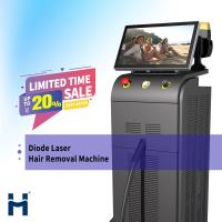 China 808nm Diode Laser Hair Removal Machine with 3 Wavelengths 755 808 1064nm For Commercial for sale