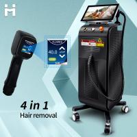 China TUV Medical CE 755 808 1064nm Ice Platinum Hair Removal Lightsheer Diode Laser Machine for sale