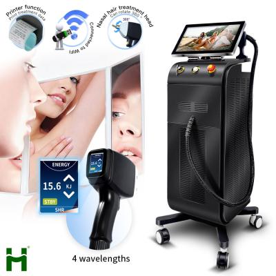 China 808nm Diode Laser Hair Removal Machine CE TUV Approved with 15.6 Inch Touch Screen for sale