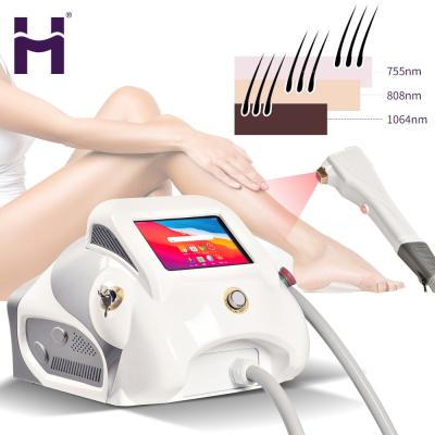 China 2024 Painless Desktop 808 Fiber Coupled Diode Laser Hair Removal Medical CE Laser Therapy Equipment for sale