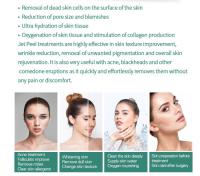 China Jet Peel Technology Hydrotherapy Machine for Skin Rejuvenation and Ultrasound Facial for sale