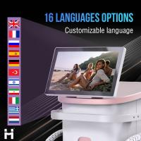 China 755 808 1064 Diode Laser Hair Removal Machine with 15.6 Inch True Color LCD Touch Screen for sale