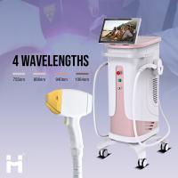 China 755 808 1064 Diode Laser Hair Removal Machine with 15.6 Inch True Color LCD Touch Screen for sale