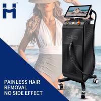 China Q-Switch Vertical Permanent 808nm Diode Laser Hair Removal Machine for STANDING Beauty Spa for sale