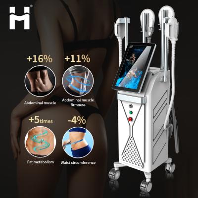 China STANDING Home Office Travel EMS RF Muscle Building Beauty Machine with 4 Handles for sale