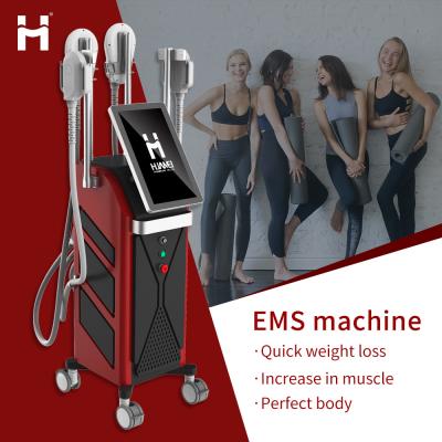 China Newest Huamei Ems RF Slimming Body Massage Machine for Weight Loss and Muscle Building for sale