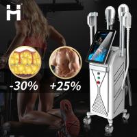 China Professional 4 Handles RF Electric Muscle Stimulator for Body Slimming and Sculpting for sale