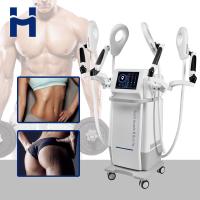 China Za Plugs Type High Intensity 4 handles Muscle Stimulator for Body Sculpting EMS Machine for sale
