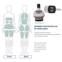 China 20w Infrared Laser Power and 800W RF Power Cellulite Remover Body Sculpting Massager for sale