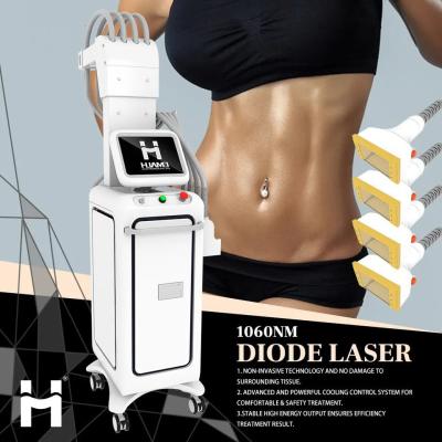 China Advanced TEC Cooling System Huamei 1060nm Diode Laser Slimming Machine for Commercial for sale