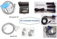 China Radio Frequency Portable RF Face Lifting Vacuum Beauty Machine with Medical CE Approval for sale