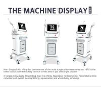 China Portable HIFU with Dual Handle and Ultrasound Gel High Intensity Focused 3D HIFU for sale