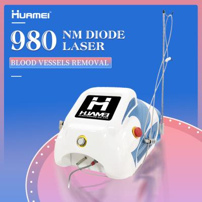 China Effective 980nm Diode Laser Spider Vein Removal Vascular Treatment with 16W/30W Power for sale