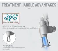 China 40W Korean Fractional CO2 Laser with RF Microneedling Machine and 8.4 Inch Touch Screen for sale