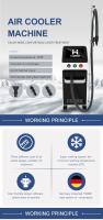 China Adjustable -4 C -20 C Temperature Range Cold Air Skin Cooling System for Cooling Skin for sale
