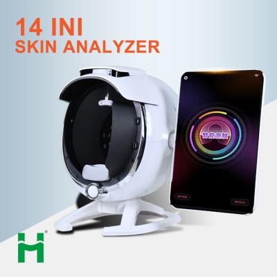 China Professional 3D Skin Analysis Machine for Facial Skin Scanner Input 100-240VAC 50/60HZ for sale