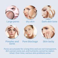 China High Frequency Aqua Peeling Facial Machine with 6 Handles and 1 bar Max Vacuum Power for sale