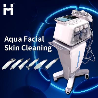 China Facial Peel Hydro Dermabrasion Diamond Dermabrasion Machine with 6 Pcs Diamond Tips for sale
