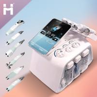 China 6 Handles Microdermabrasion Hydro Oxygen RF Ultrasound Beauty Machine for Facial Care for sale