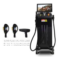 China Commercial 3 in 1 IPL Hair Removal and Tattoo Removal Machine with 1800W Diode Laser for sale