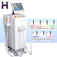 China 2023 Multifunctional Hair Removal IPL DPL Skin Rejuvenation Machine Two Handles Optional for sale