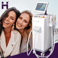 China 2023 Multifunctional Hair Removal IPL DPL Skin Rejuvenation Machine Two Handles Optional for sale