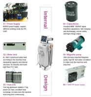 China 2000W 5 in 1 IPL Laser Hair Removal Machine with 808nm Diode Laser YAG RF cavitation for sale